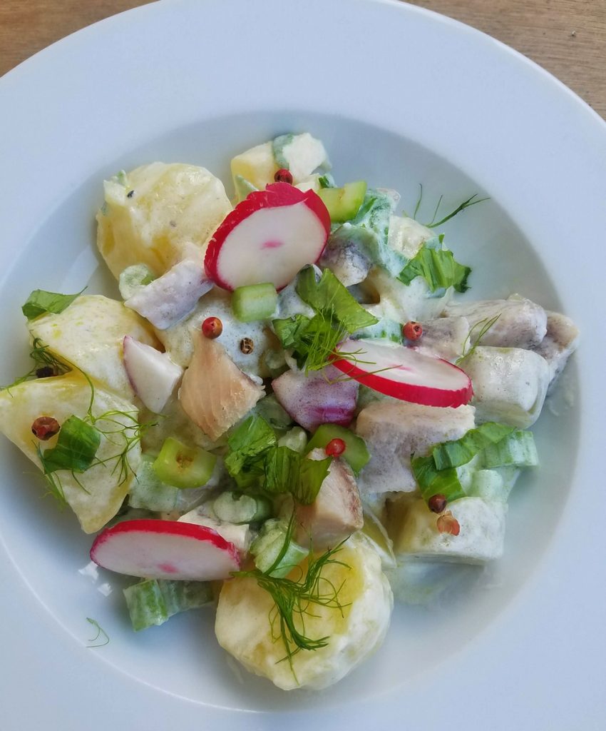 Salade pommes de terre harengs | GOURMANDISE SANS FRONTIERES